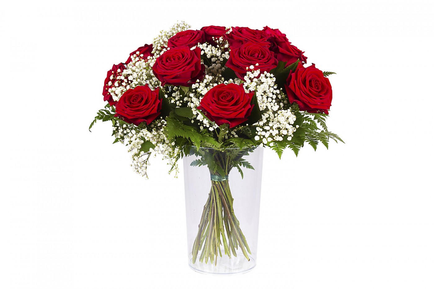 Bouquet con rose rosse | La Casetta dei Fiori - Monza e Brianza